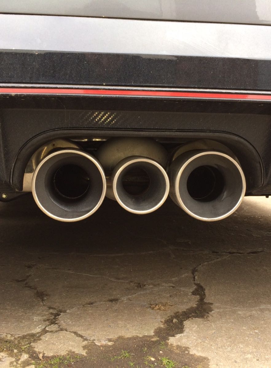 Honda Civic Type R triple pipes – Wheels Within Wales