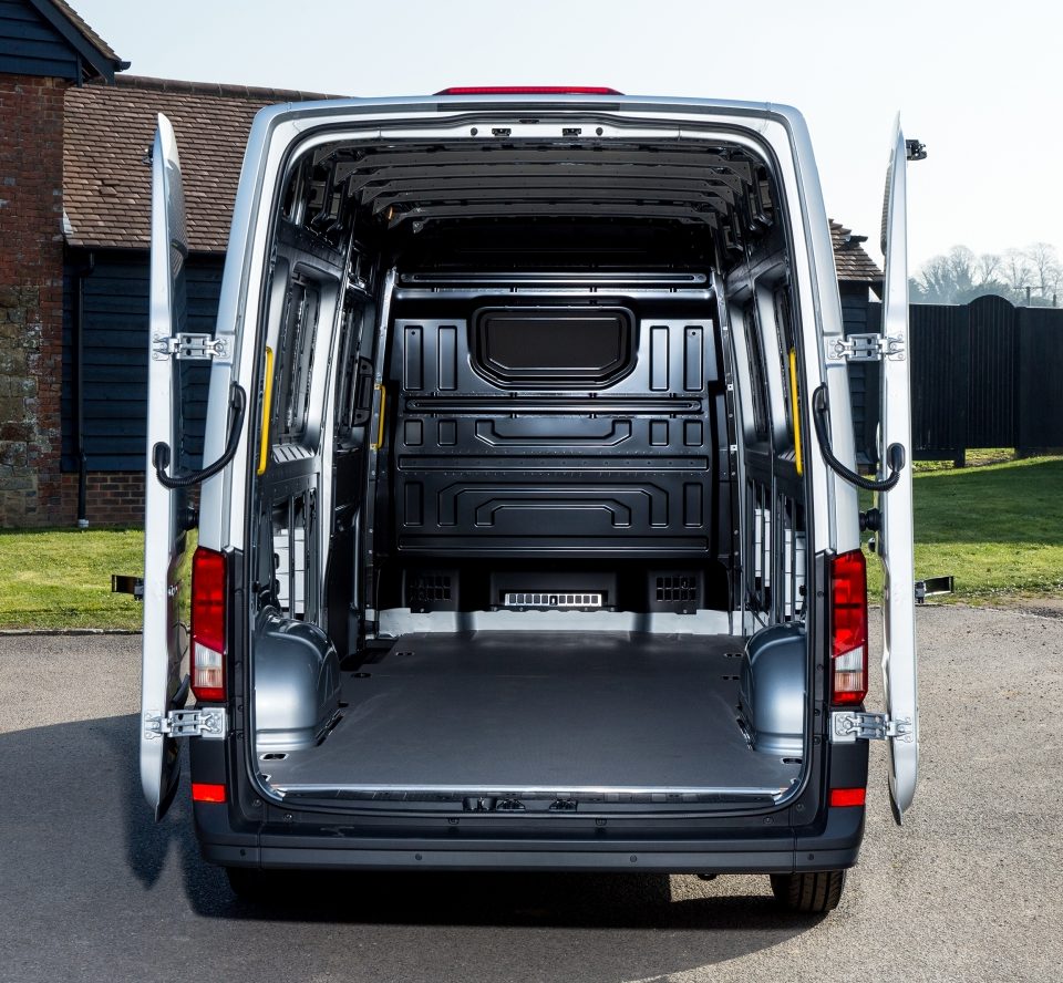 VWCrafter ext rear doors – Wheels Within Wales