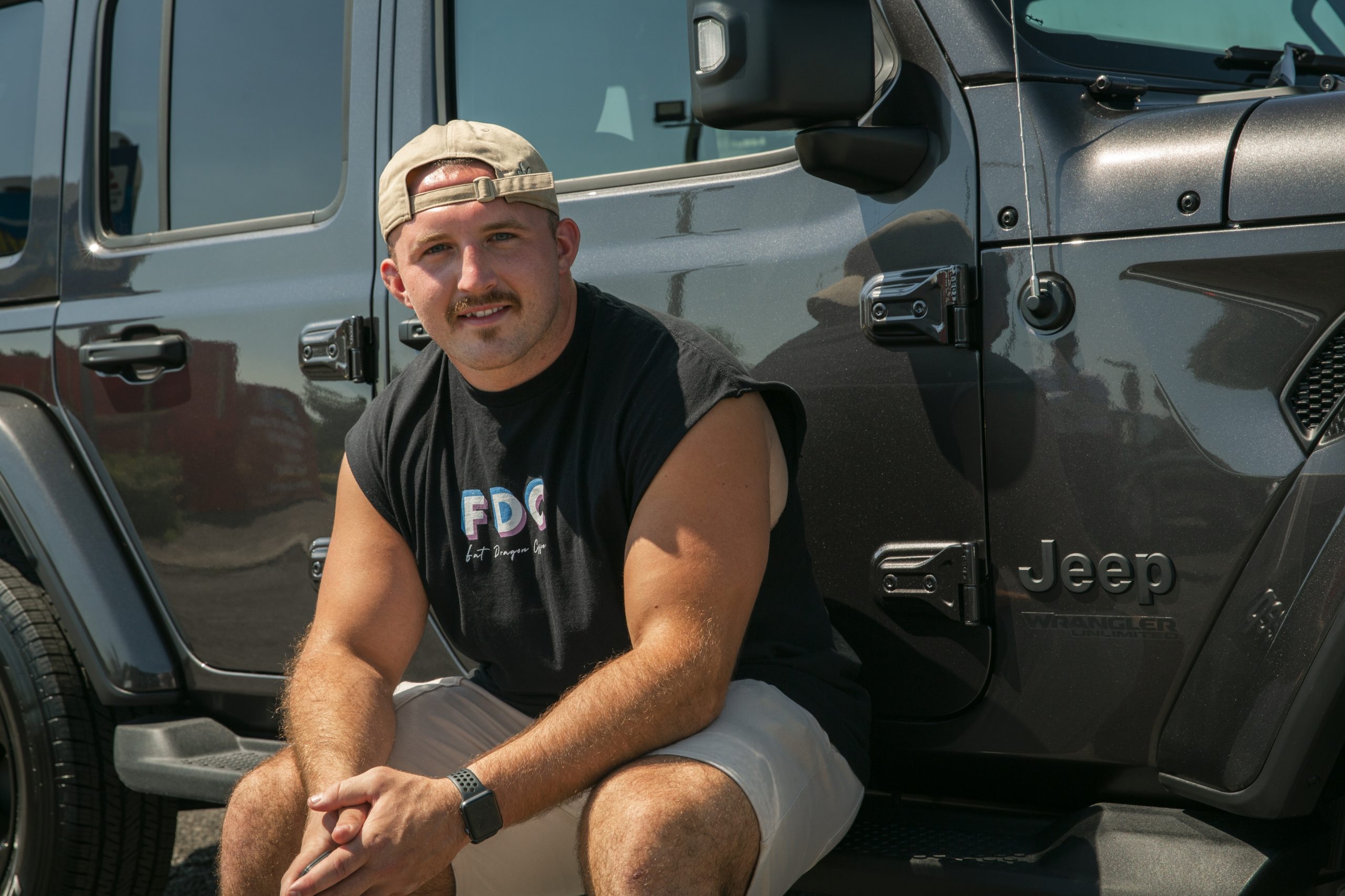 Welsh rugby internationals tackle with Wranglers – Wheels Within Wales