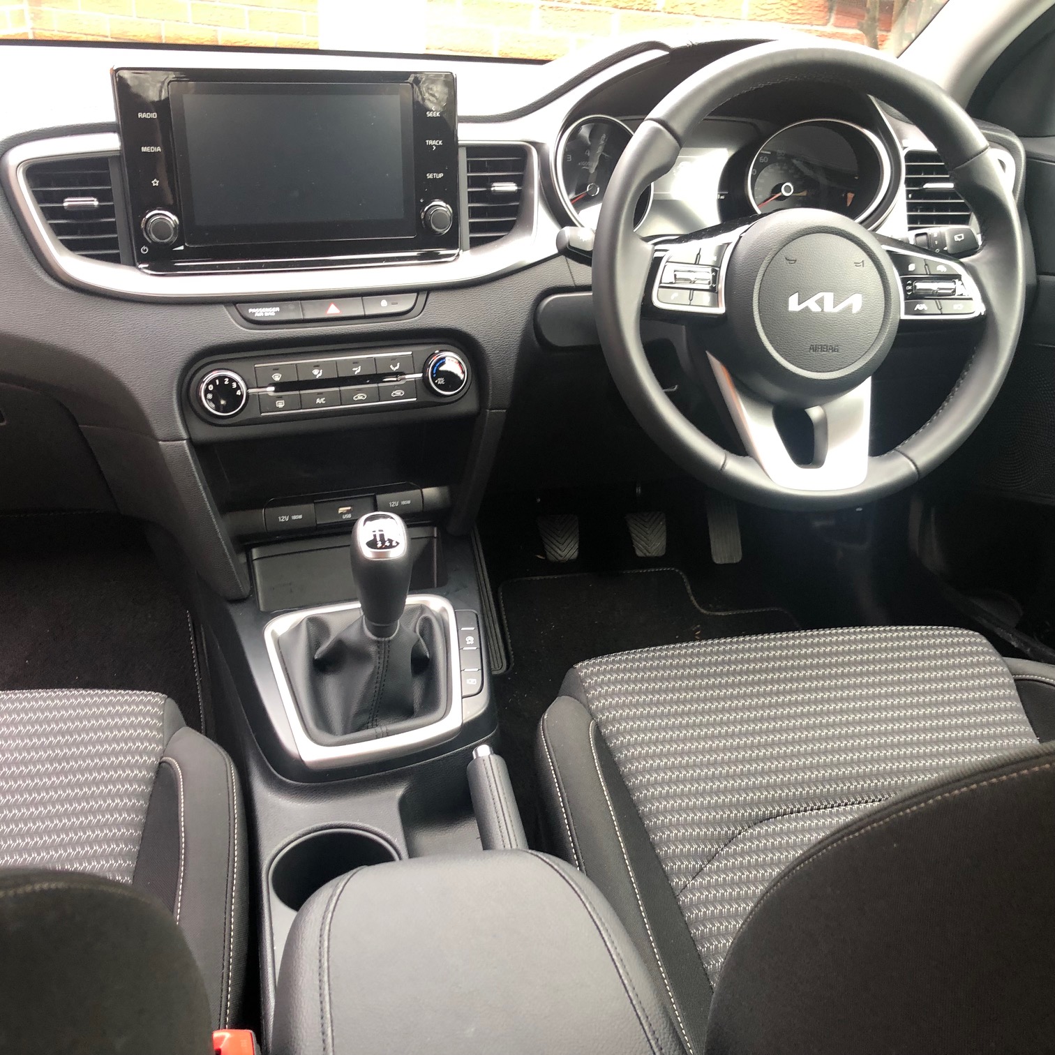 Kia Ceed 1.0T petrol int front seat driver – Wheels Within Wales