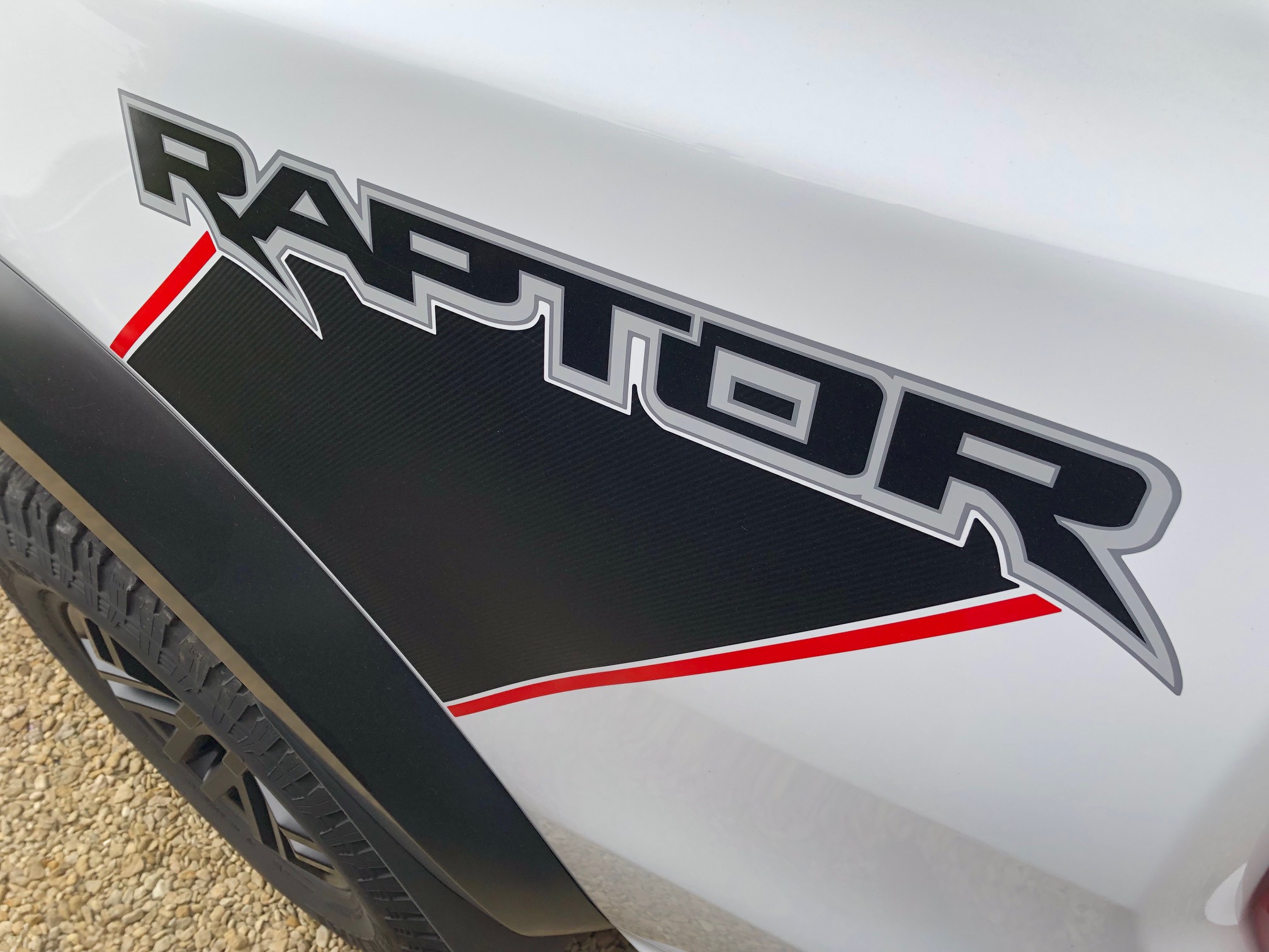 Ford Ranger Raptor SE ext badge – Wheels Within Wales