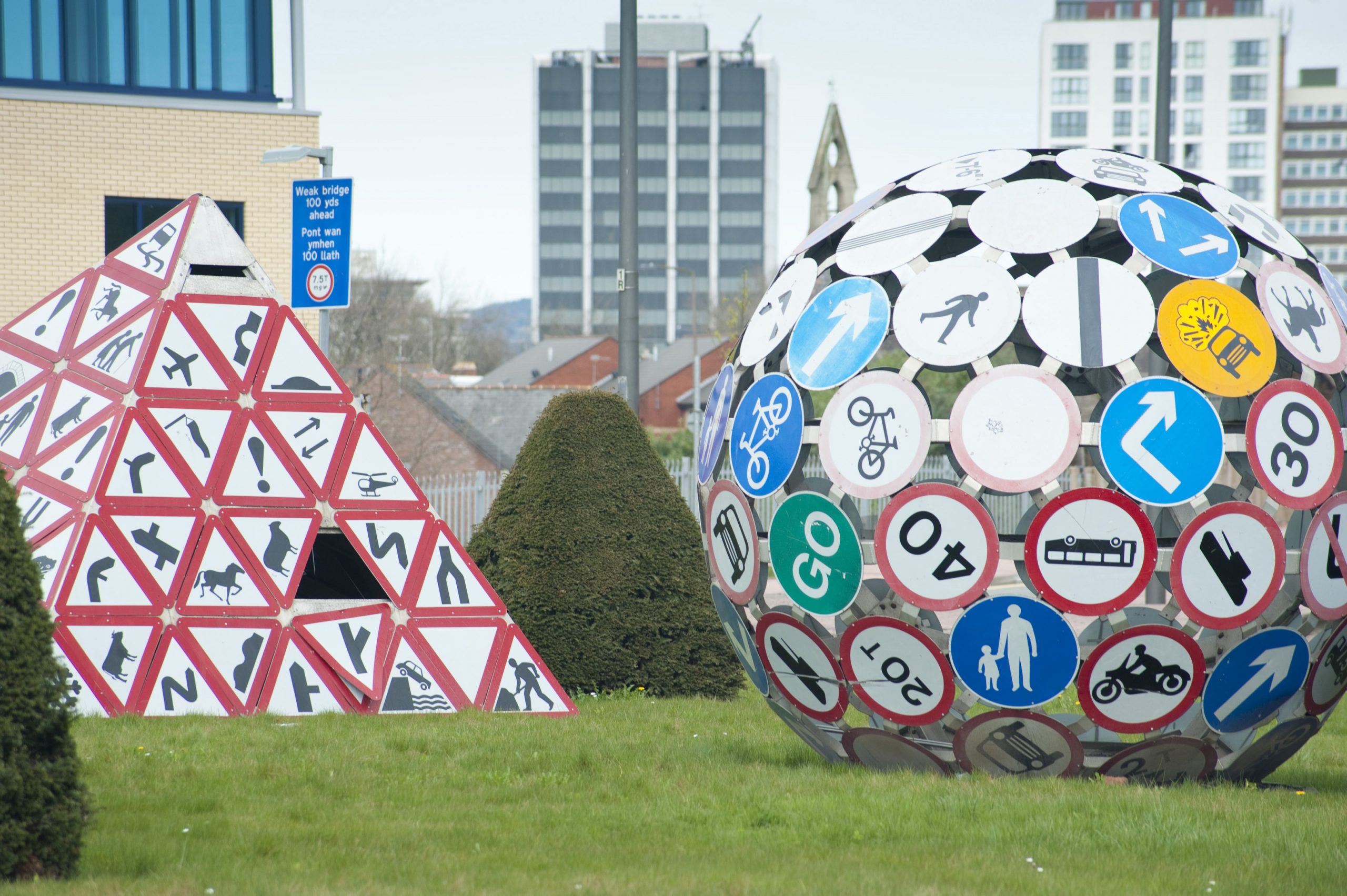 Magic Roundabout, Splott, Cardiff – Wheels Within Wales